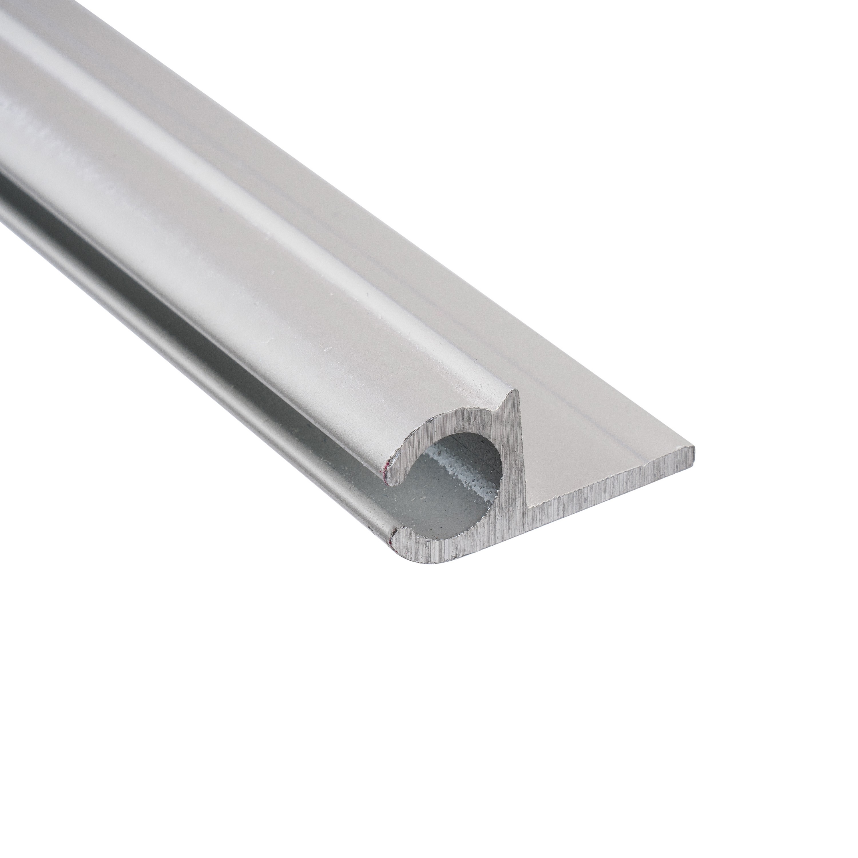 DWS 180 kederprofiel 2,5 meter wit